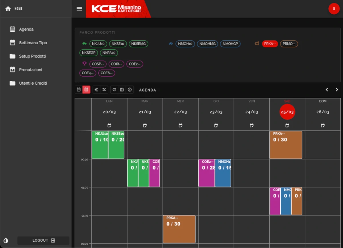 Misanino KCE Booking - Programmatore e Sviluppatore Informatico Freelance